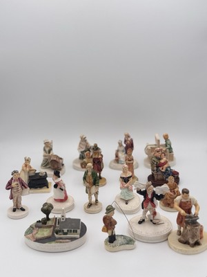 Vintage Sebastian Miniatures Lot Of 17 Figurines Themed Characters ...