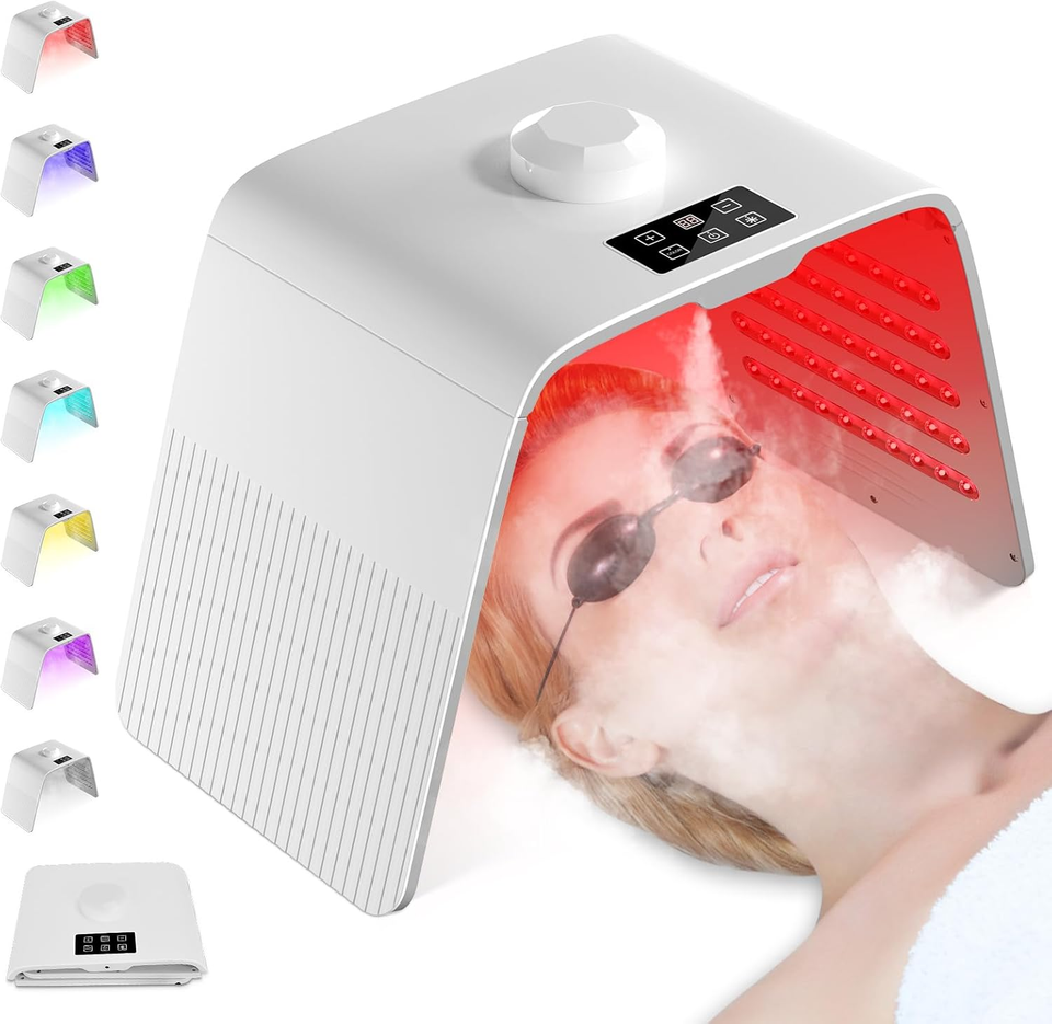 LED Light Therapy Device, 7 Color Photon PDT Professional LED Red Light ...