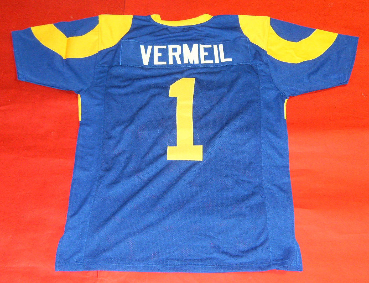 DICK VERMEIL CUSTOM ST LOUIS RAMS THROWBACK JERSEY LOS ANGELES HOF 2022 ...