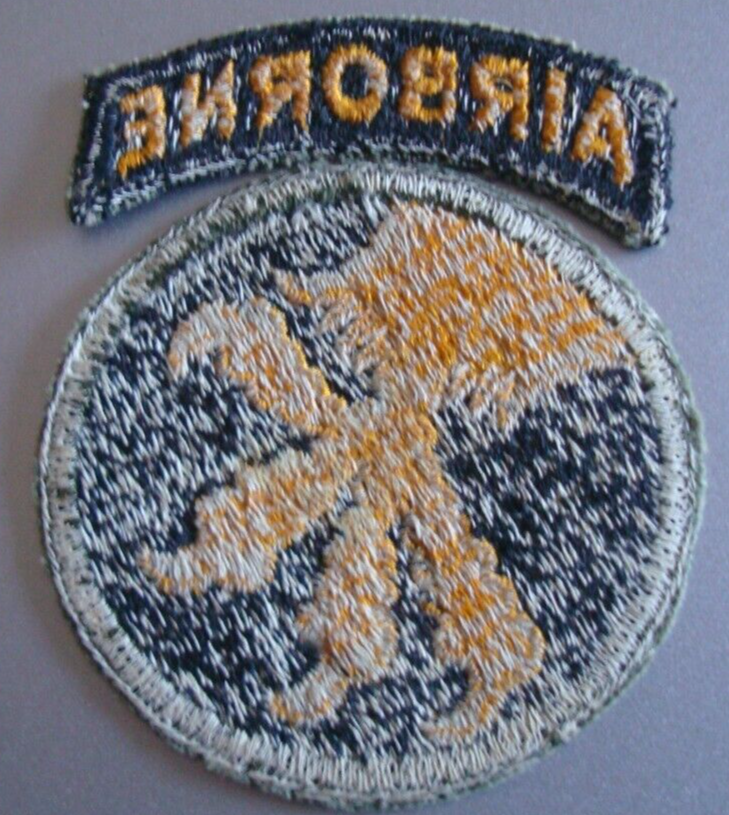 Superb WW2 UNITED STATES - US ARMY 17th ABN INF DIVISION INSIGNIA PATCH ...
