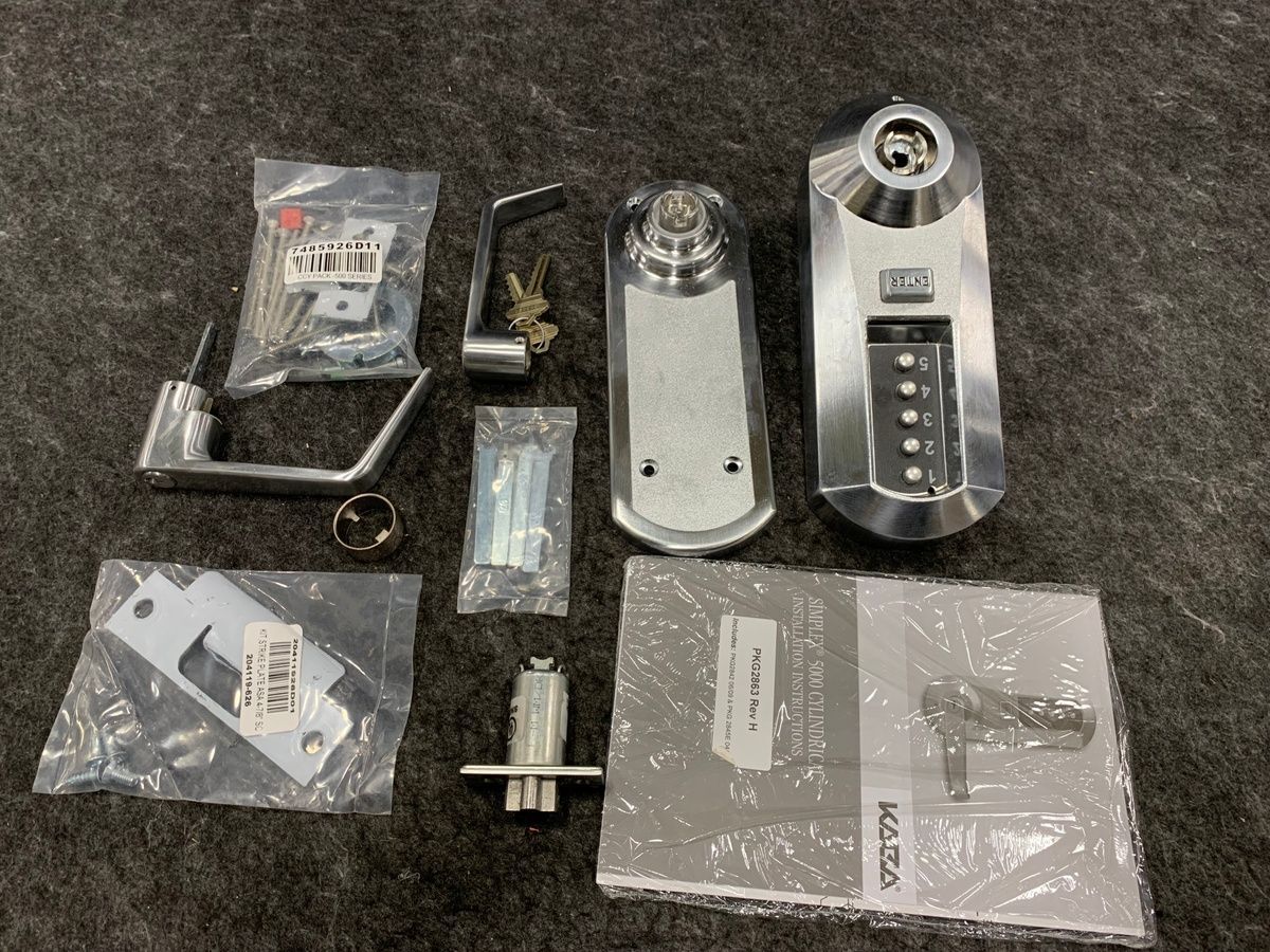 KABA 5021XSWL26D41 Cylindrical Pushbutton Lock 36448814121 | eBay