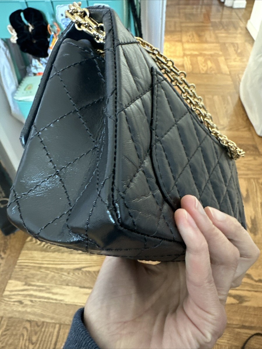 Chanel Reissue 2.55 Mini flap black bag | eBay Chanel Reissue 2.55 Mini flap black bag | eBay