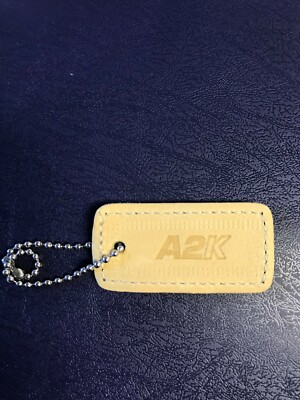 Wilson A2K Leather Keychain - Tan/Tan | eBay