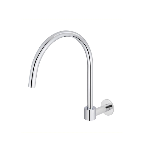 Meir Round High-Rise Swivel Wall Spout Chrome MS07-C 9359881002902 | eBay