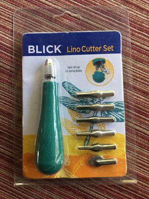 Lino Cutter Set Steel Assortment Linoleum Block Printing by Blick Art ...