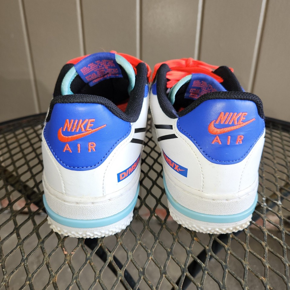 Nike Air Force 1 React DIMSIX Astronomy Blue Sneakers Shoe CD6960-101 ...