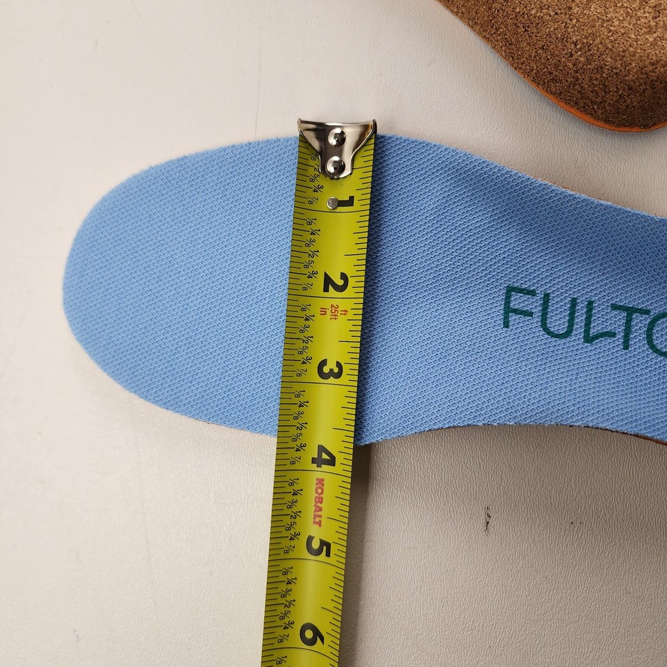 Fulton Athletic Insole Womens Athletic Shock Absorbing Insoles Size 6 ...