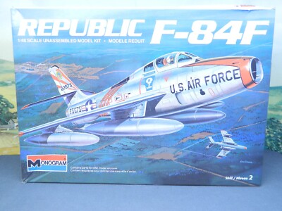 1/48 Kit Monogram #85-5437 REPUBLIC F-84F Complete in Open Box | eBay