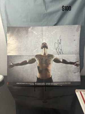 Wwe Cm Punk Autograph Poster | eBay