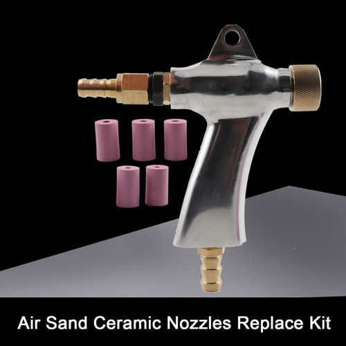 Air Sandblaster Gun Blasting Gun for Sandblasting Cabinet with 5 ...