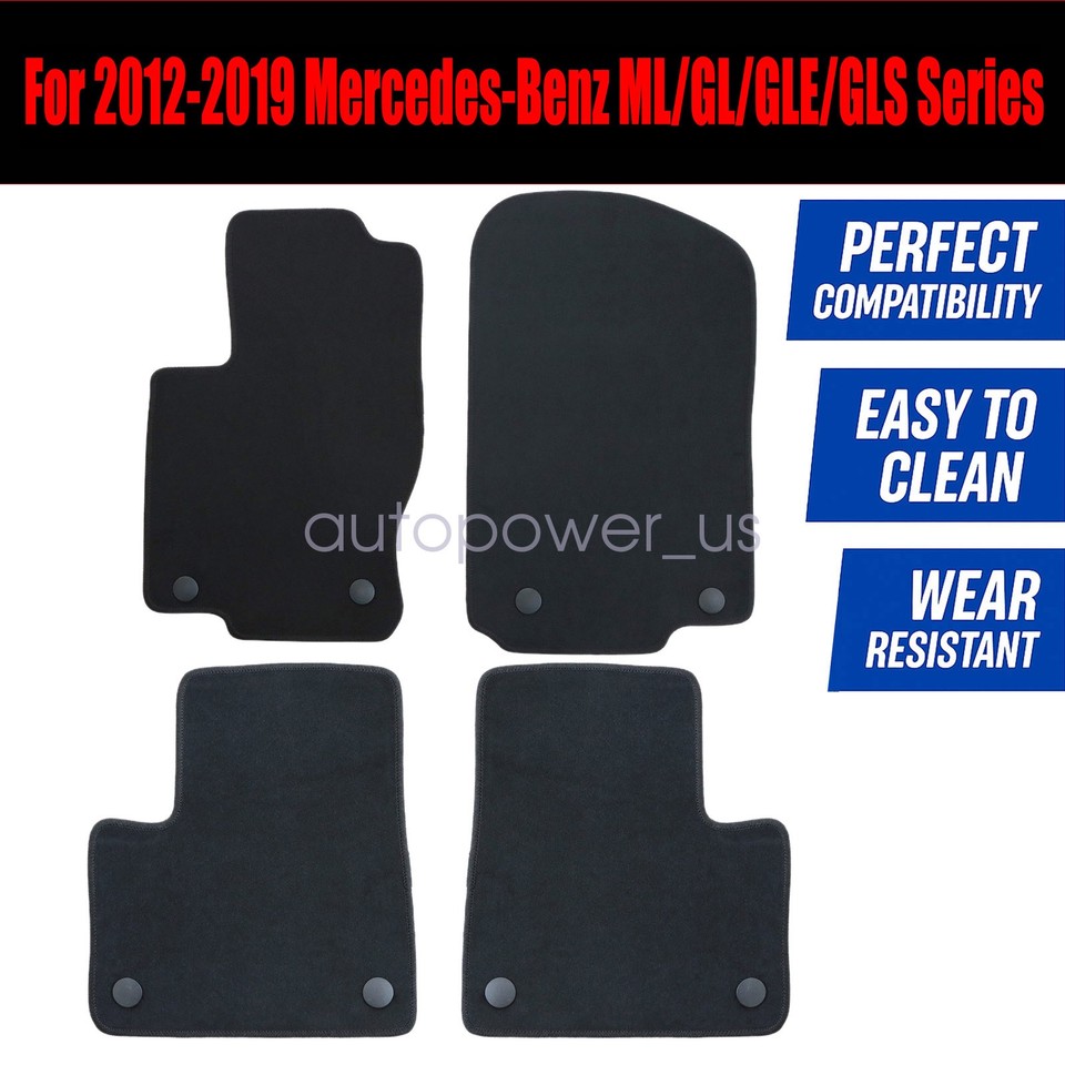 For 2012-2019 Mercedes-Benz ML/GL/GLE/GLS Series Floor Mats Carpet ...