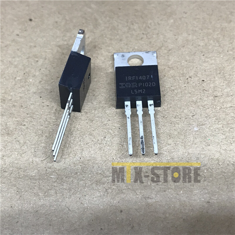 50PCS IRF1407 IRF1407PBF MOSFET MOSFT 75V 100A 7,8mOhm 160nC | eBay