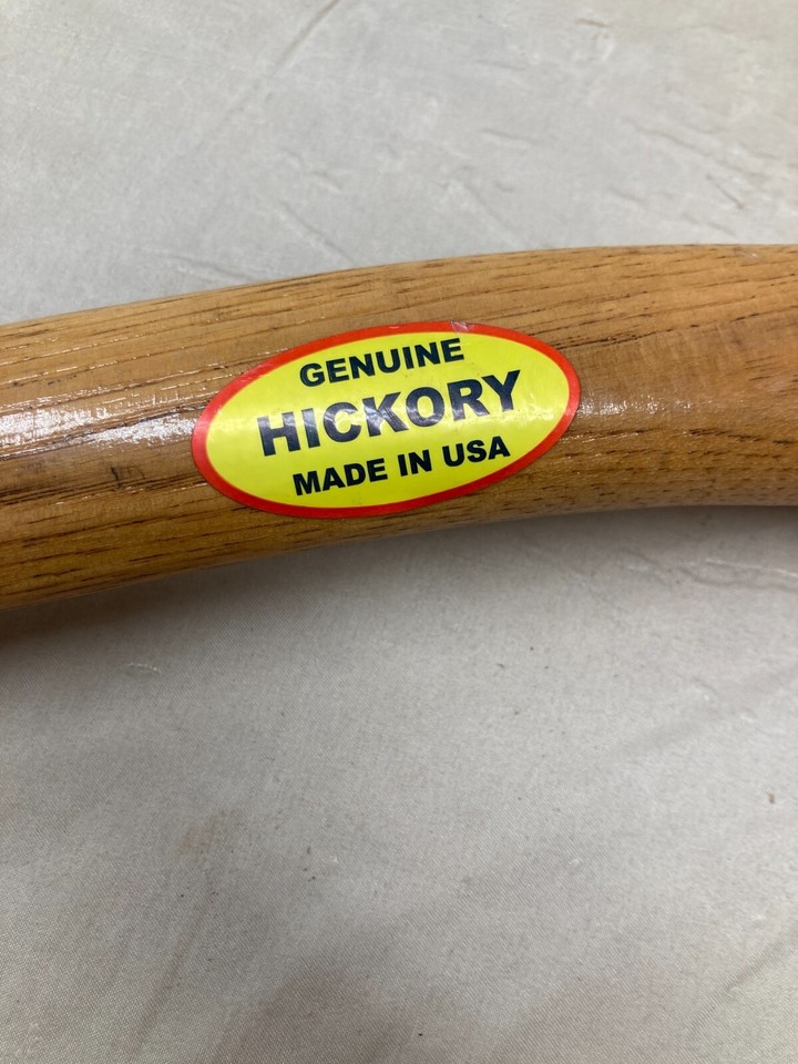 True Temper Flint Edge Kelly Works Axe USA w/ Hickory Handle Vintage 3. ...