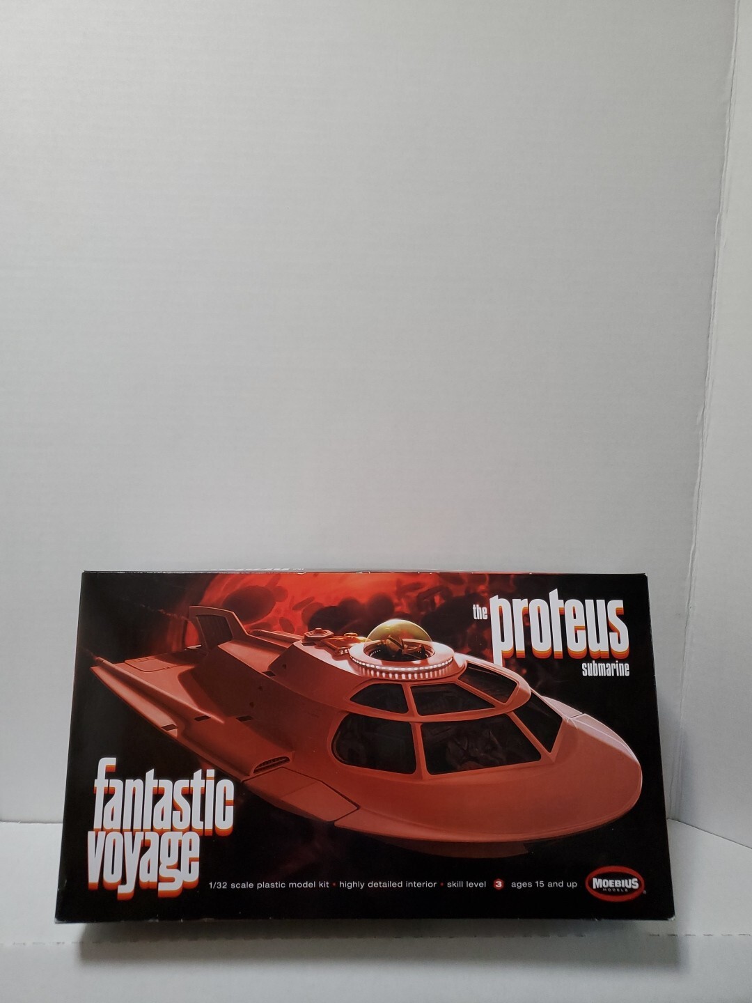 Moebius 963 Proteus Submarine from 'Fantastic Voyage' 1/32 Scale Model ...