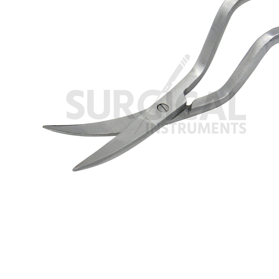 6" Large Double Curved Scissors - Stainless Embroidery Supplies German ...
