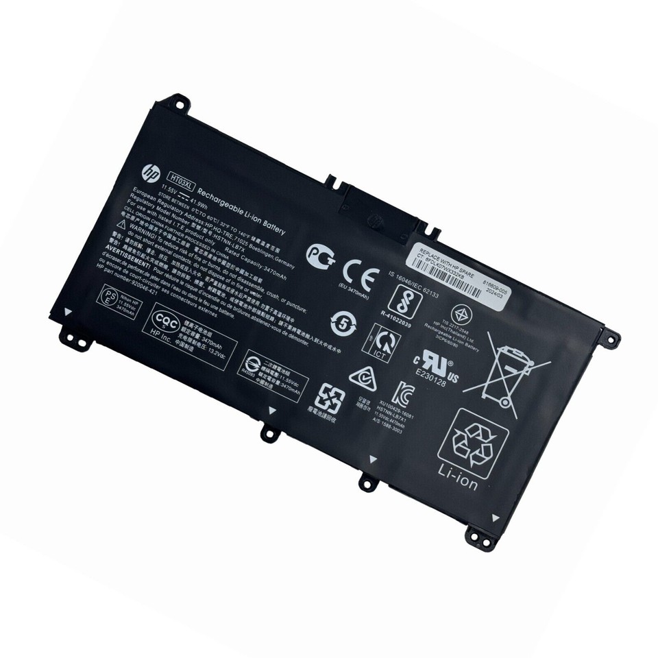 OEM HT03XL Battery for HP Pavilion 14-CE L11421-2C2 L11119-855 15-CS 15 ...