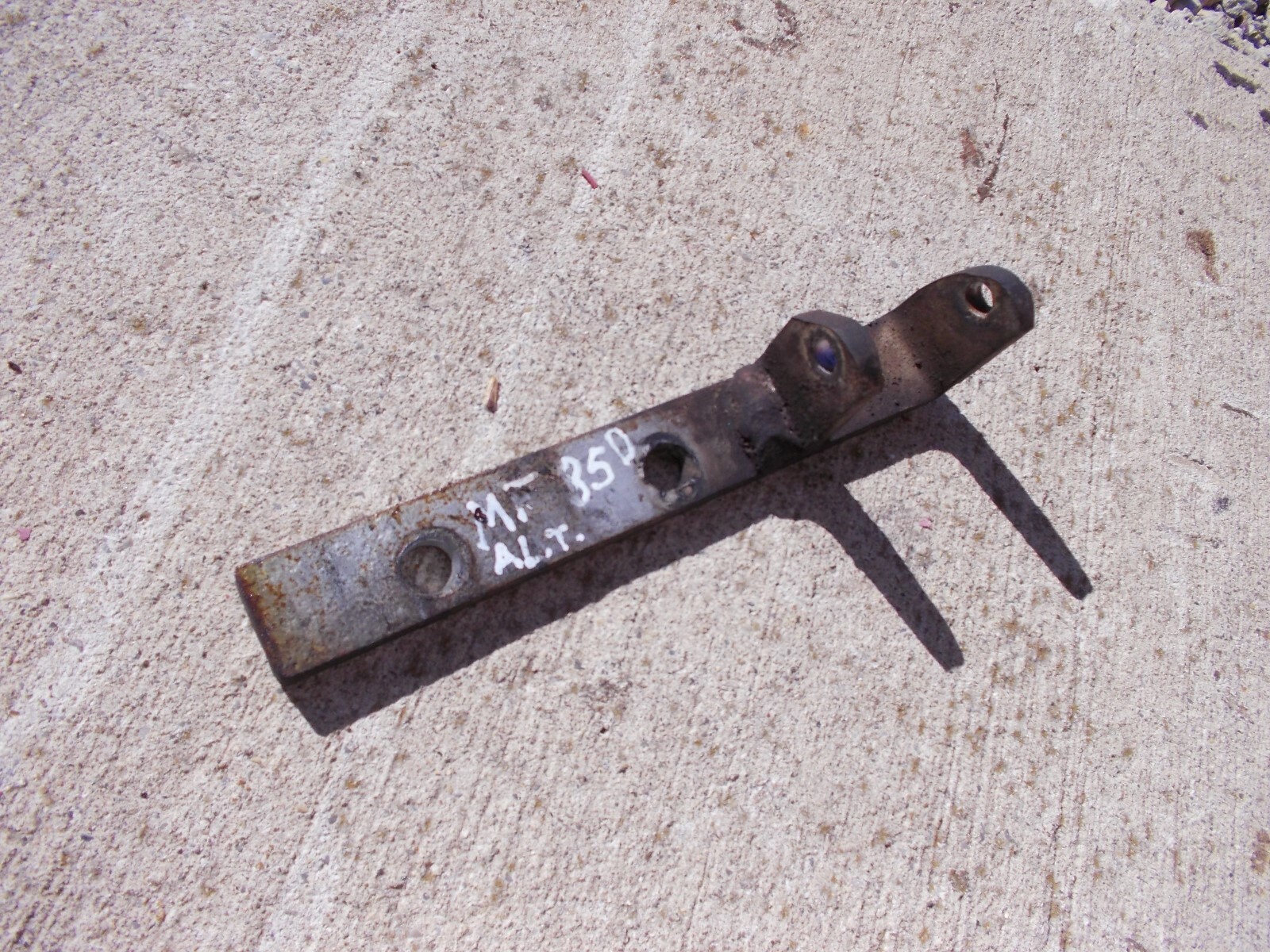 Massey Ferguson 85 Diesel LPRO tractor alternator bracket mount | eBay