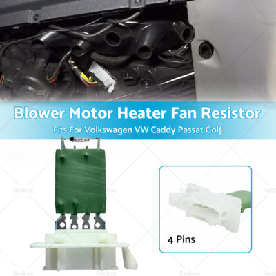 Blower Motor Heater Fan Resistor Fits For Volkswagen VW Caddy Passat ...