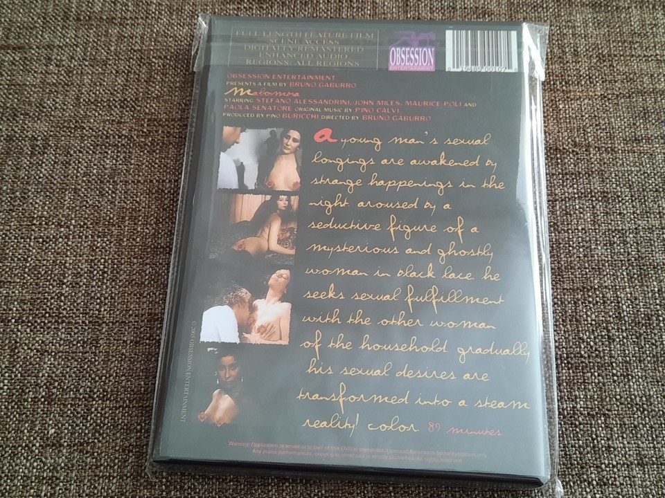 MALOMBRA 1984 DVD USA Paola Senatore Maurice Poli Bruno Gaburro | eBay
