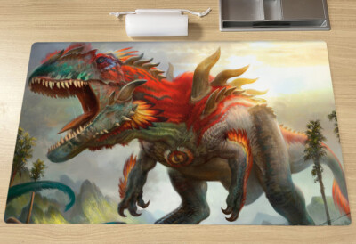 Magic the Gathering MTG Playmat Gishath, Sun'S Avatar TCG CCG Card Game ...