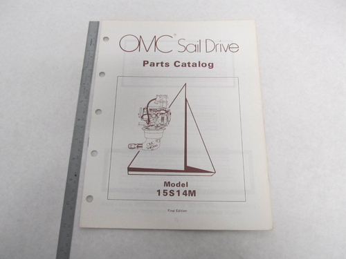 983433 OMC Sail Drive 1983 Model 15S14M Parts Catalog | eBay