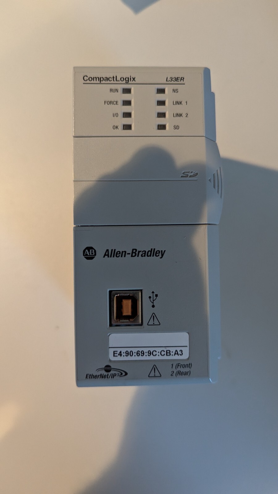 Allen Bradley 1769-L33ER SER A CompactLogix 2MB Enet Controller | eBay