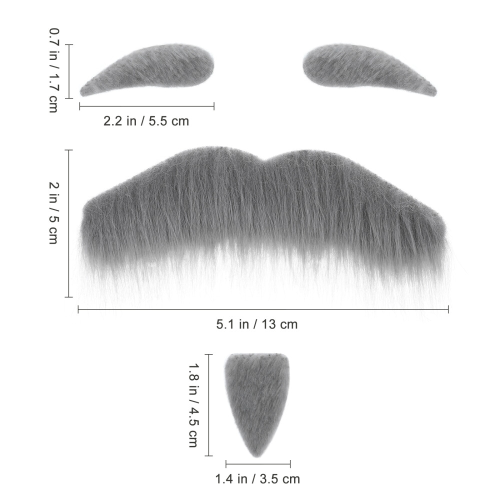 Halloween Costume Accessories Wizard Wig Fake Beard Make up | eBay