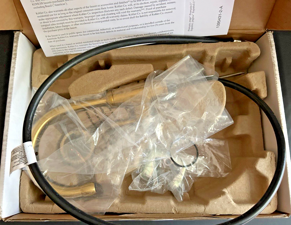 New Kohler K-6665-AG-2MB Wellspring Water Dispenser Faucet A23 ...