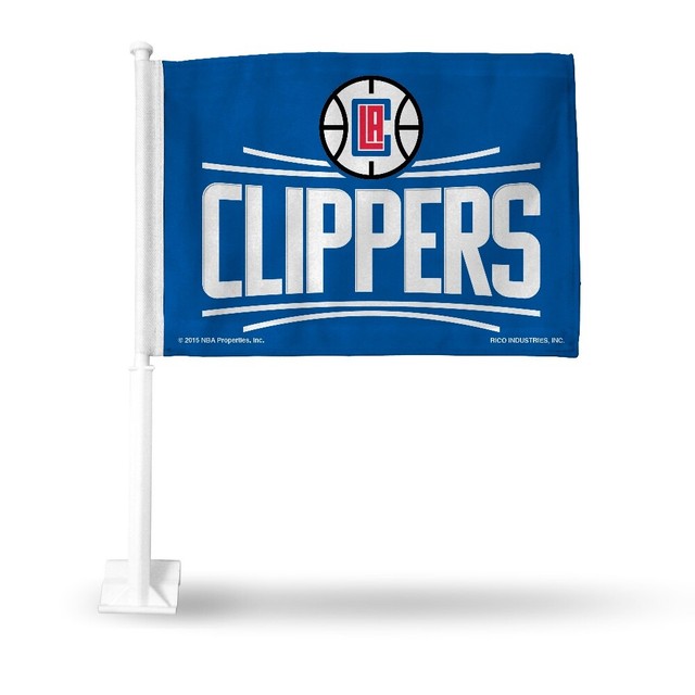 Los Angeles Clippers NBA 11x14 Window Mount 2-sided Car Flag for sale ...