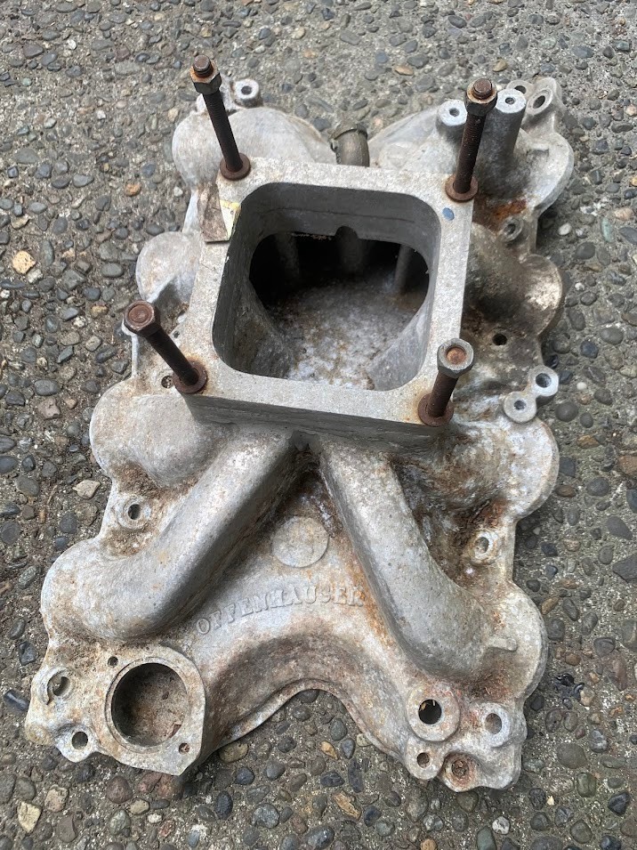 Offenhauser Ford 429 460 Port O Sonic Carb Intake Manifold # 6157 -FREE ...