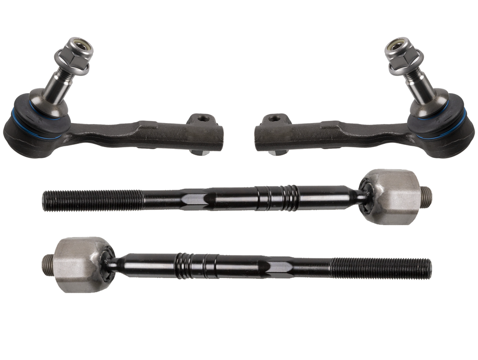 FRONT INNER OUTER TRACK TIE ROD END LINKS KIT FOR BMW 1 2 3 4 SERIES ...