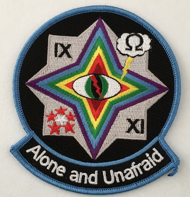 CIA AREA 51 AF SPECIAL PROJECTS Alone and Unafraid UAVs Embroidered ...