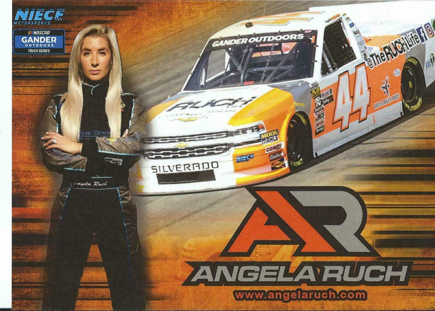 2019 ANGELA RUCH "THE RUCH LIFE" #44 NASCAR GANDER OUTDOOR TRUCK ...
