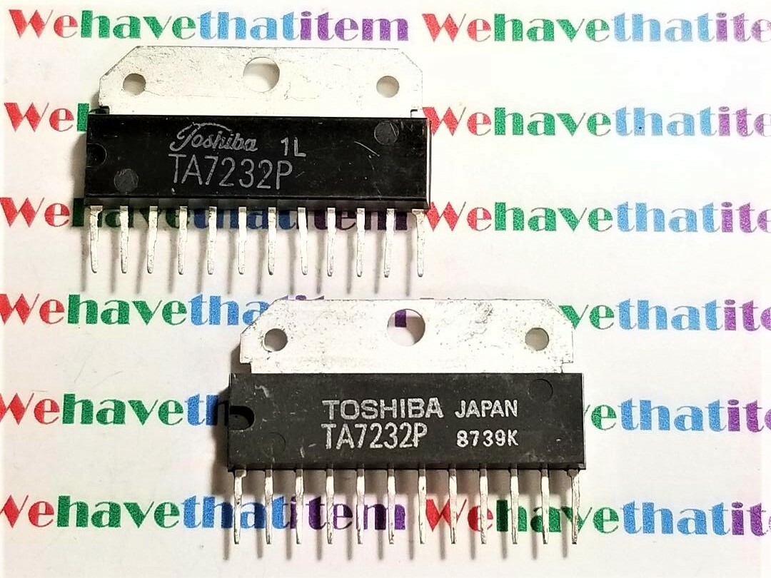 TA7232P / IC / SIP / 2 PIECES (qzty) | eBay