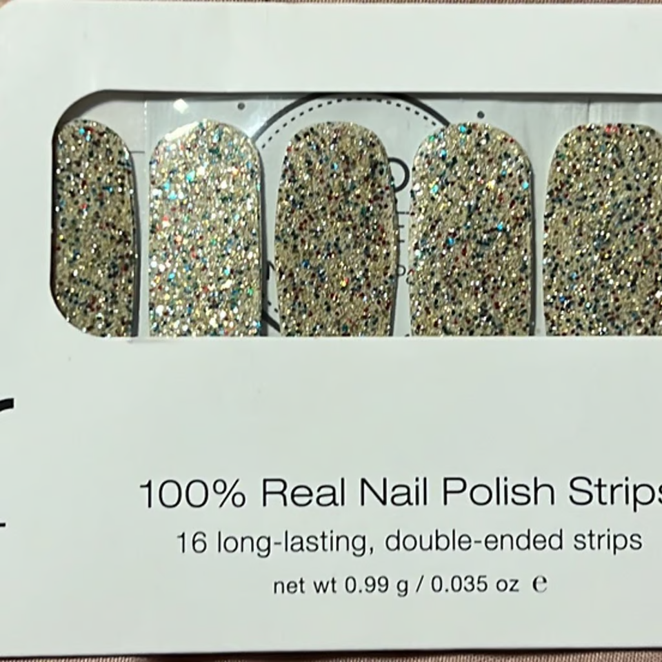 ☃️🎄HOLIDAYS Color Street Christmas 100% Nail Polish Strip Glitter ...