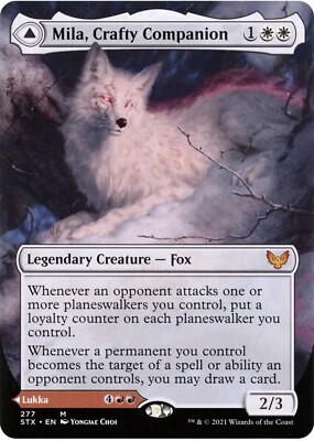 MTG Mila, Crafty Companion (Borderless) – Strixhaven: School of Mages ...