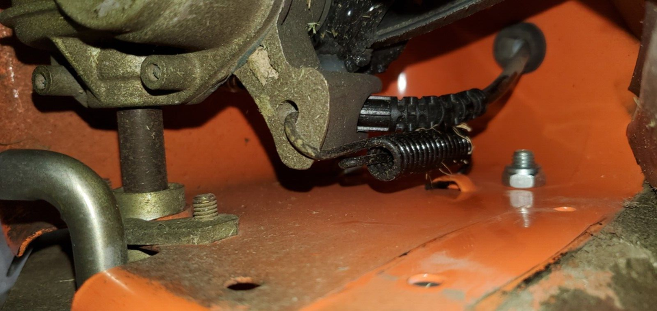 New OEM 1251009001, spring for Yard Force YF-22-3N1SP, & YF-22-3N1SP-SC ...