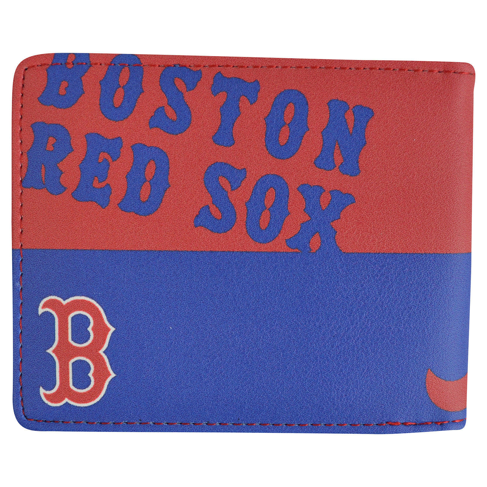 Boston Red Sox MLB Men's Printed Logo Leather Bi-Fold Wallet | eBay