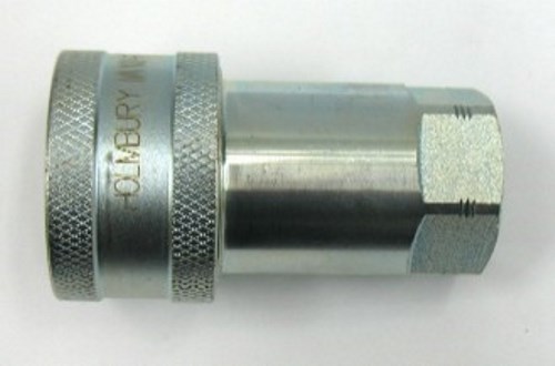 QC 4150-5P - Holmbury DINV19-F-12N - 3/4" FPT Quick Coupler Cone Seat ...