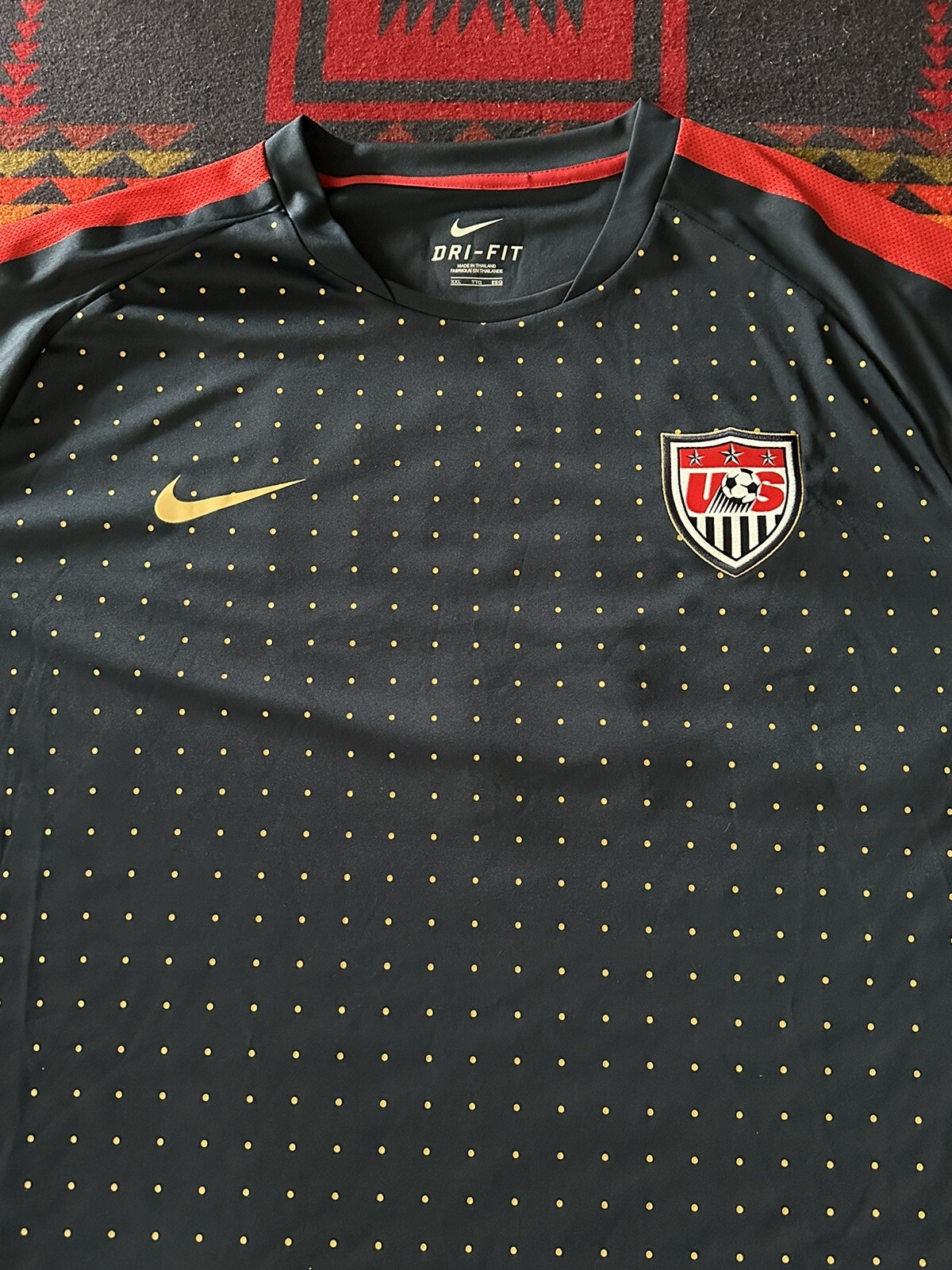 Vintage Nike 2011 Soccer Football Warm Up Jersey Size XXL NEW with TAGS ...
