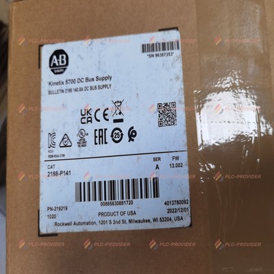 New 2198-P141 Allen Bradley Kinetix 5700 DC Bus Supply 480VAC 3-Ph ...