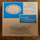 Pampered Chef Simple Additions Polka Dots Salad Plates 8 1/4” (Set of 2 ...