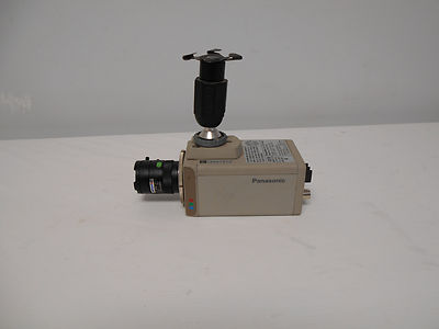 USED COLOR PANASONIC CCTV CAMERA MODEL WV-CP224, 24 VOLTS, 60Hz, 3 ...