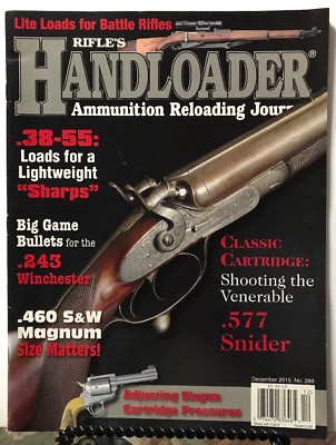 Rifles Handloader Classic Cartridge .460 S&W Magnum Dec 2015 FREE ...