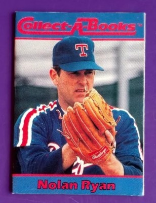 1990 Collect-A-Books NOLAN RYAN Book#14 (NM-MT) RANGERS | eBay