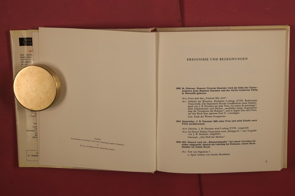 400017 Claude Roy DAUMIER Skira Biographisch-kritische Studie HC | eBay