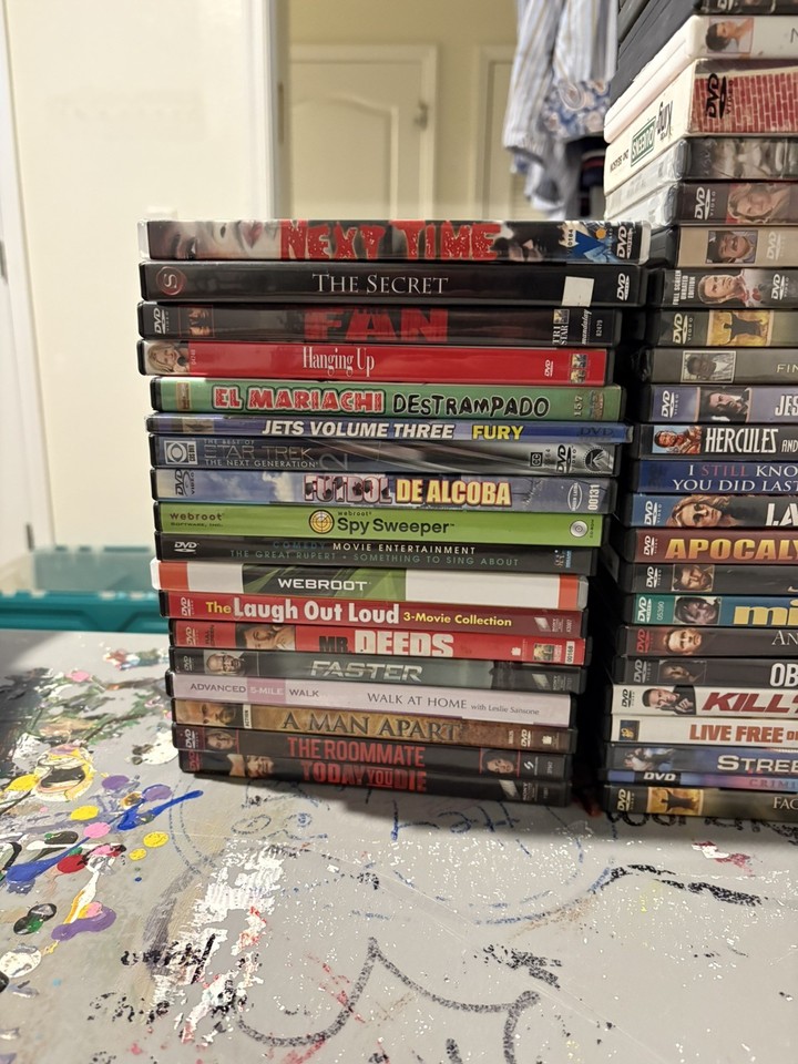 70 Wholesale lot dvd movies assorted bulk Free Shipping Video Dvds ...