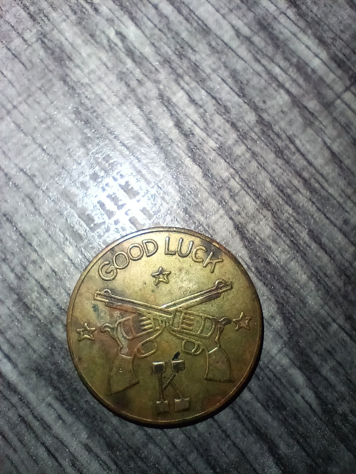 Vintage Knott's Berry Farm Buena park California Gold Good luck Coin | eBay