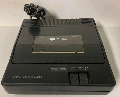 Realistic VHS & Beta Video Rewinder Fast Forward Radio Shack #44-1141 ...