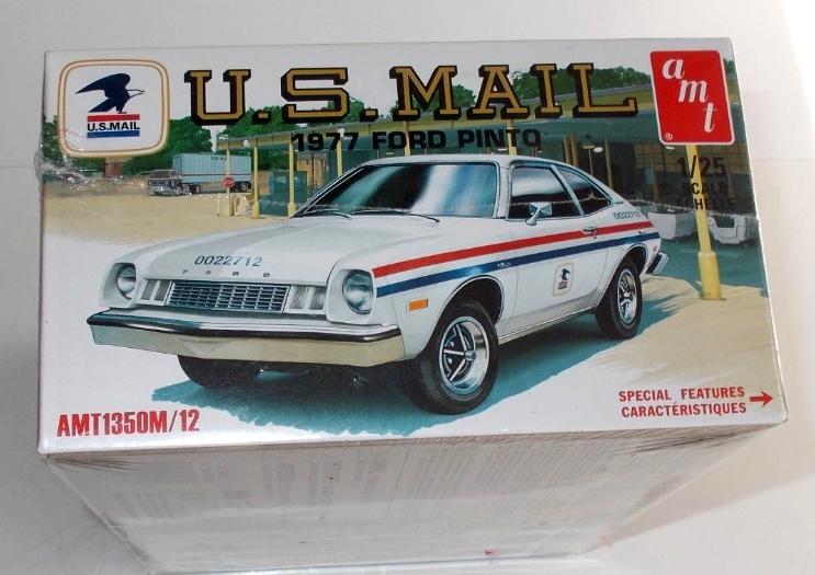 AMT 1/25 Scale U.S. Mail 1977 Ford Pinto Model Kit, SEALED | eBay